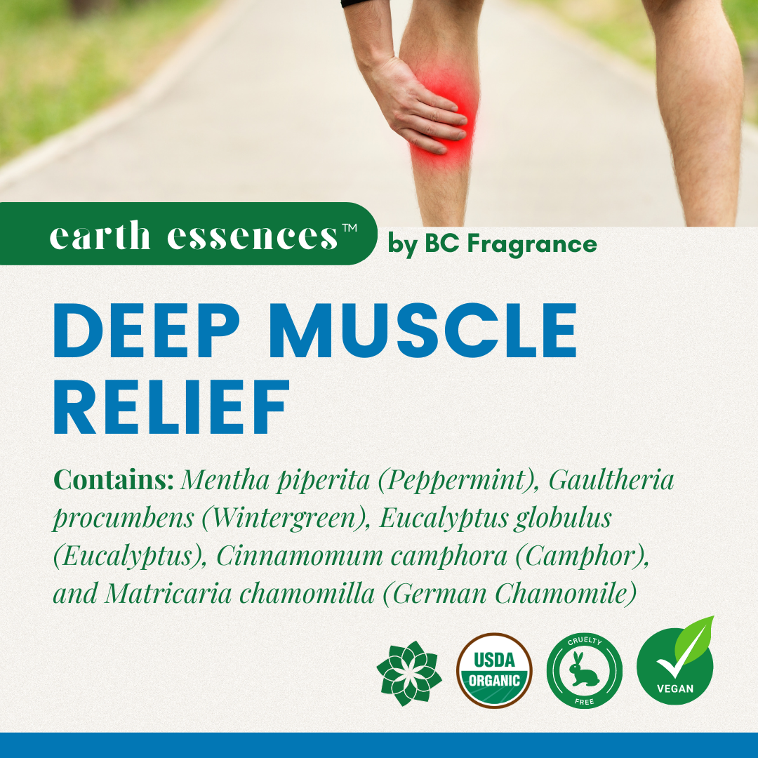 Deep Muscle Relief Essential Oil Blend - BC Fragrance